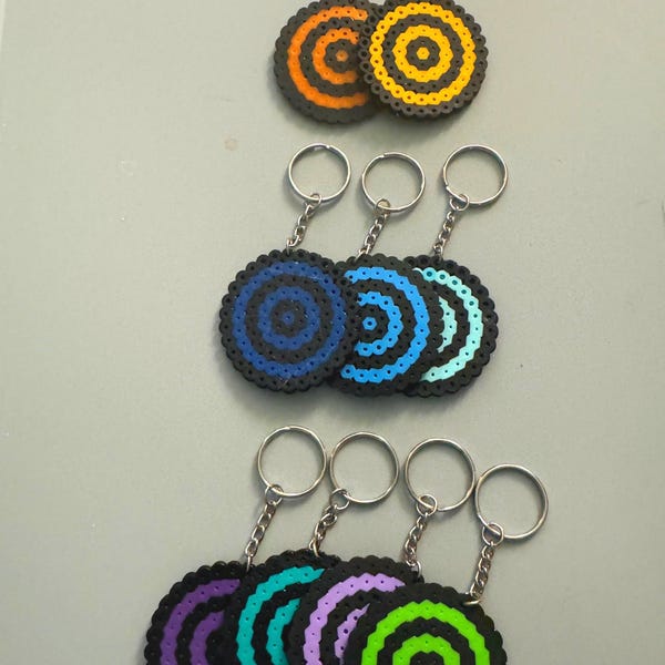 Perler Bead Keychain - Etsy