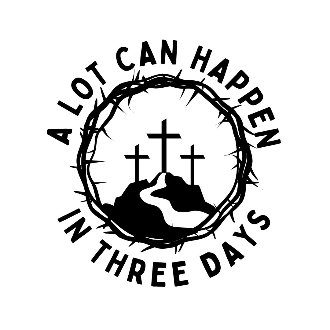 Easter Christian SVG: Resurrection Cross Faith Cut File (PDF, PNG) - Etsy