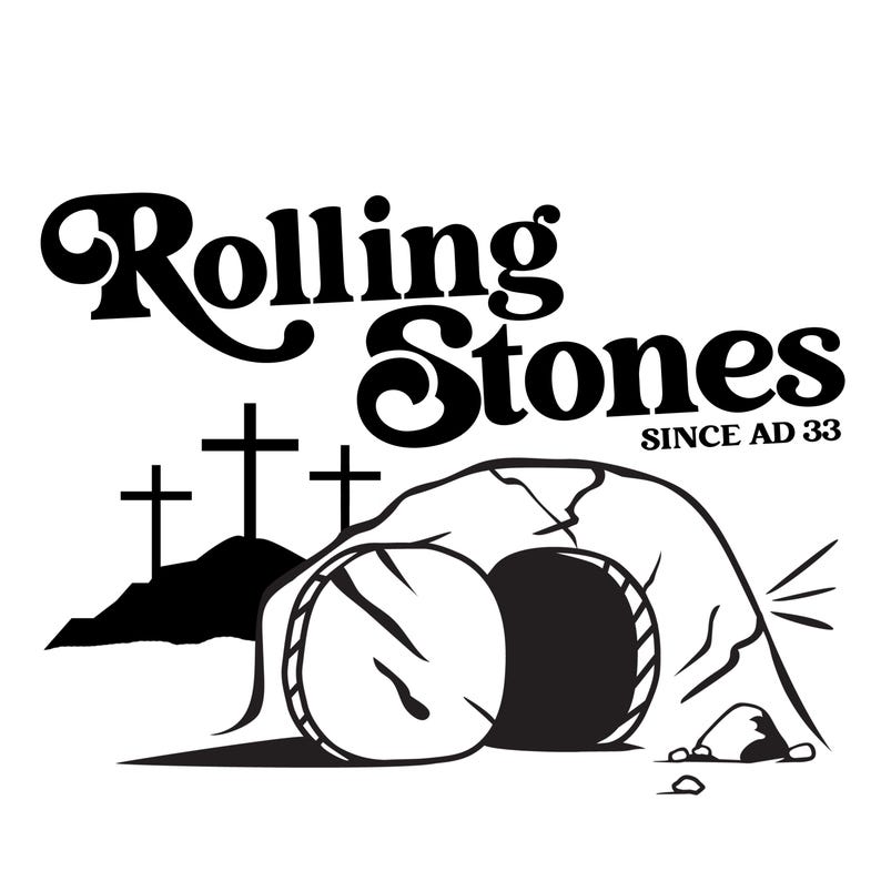 Rolling Stones Christian SVG PNG PDF - Resurrection Tomb Design ...