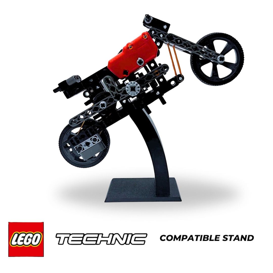 3d-printed LEGO Technic Display Stand Configurable With Pin Attachments ...