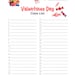 Valentine Class List, Kids' Valentine List, School Valentine List ...