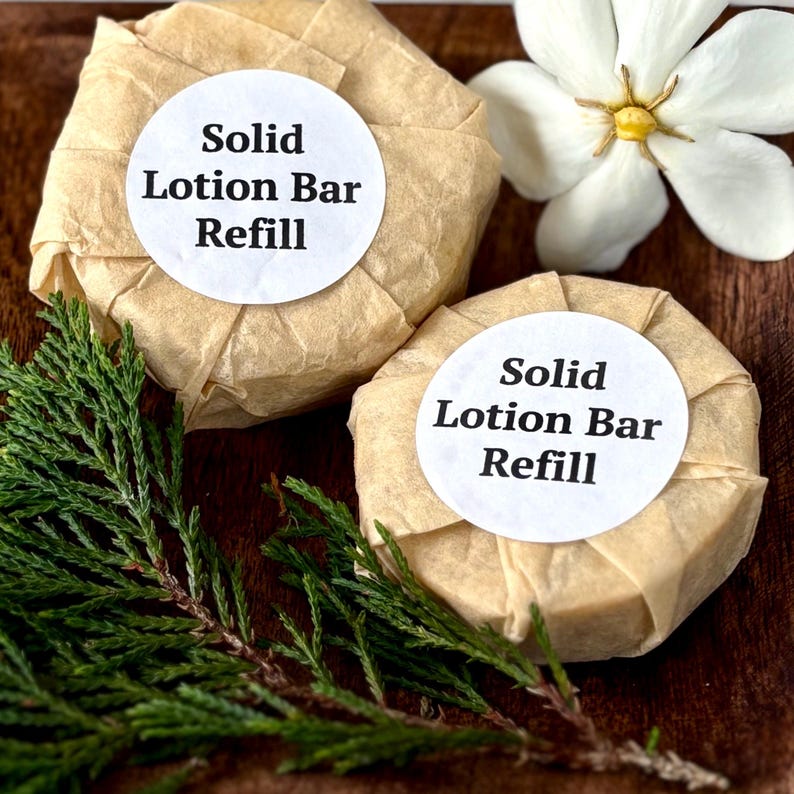 Handmade Shea Butter Solid Lotion Bar: Natural Moisturizing Body Butter ...