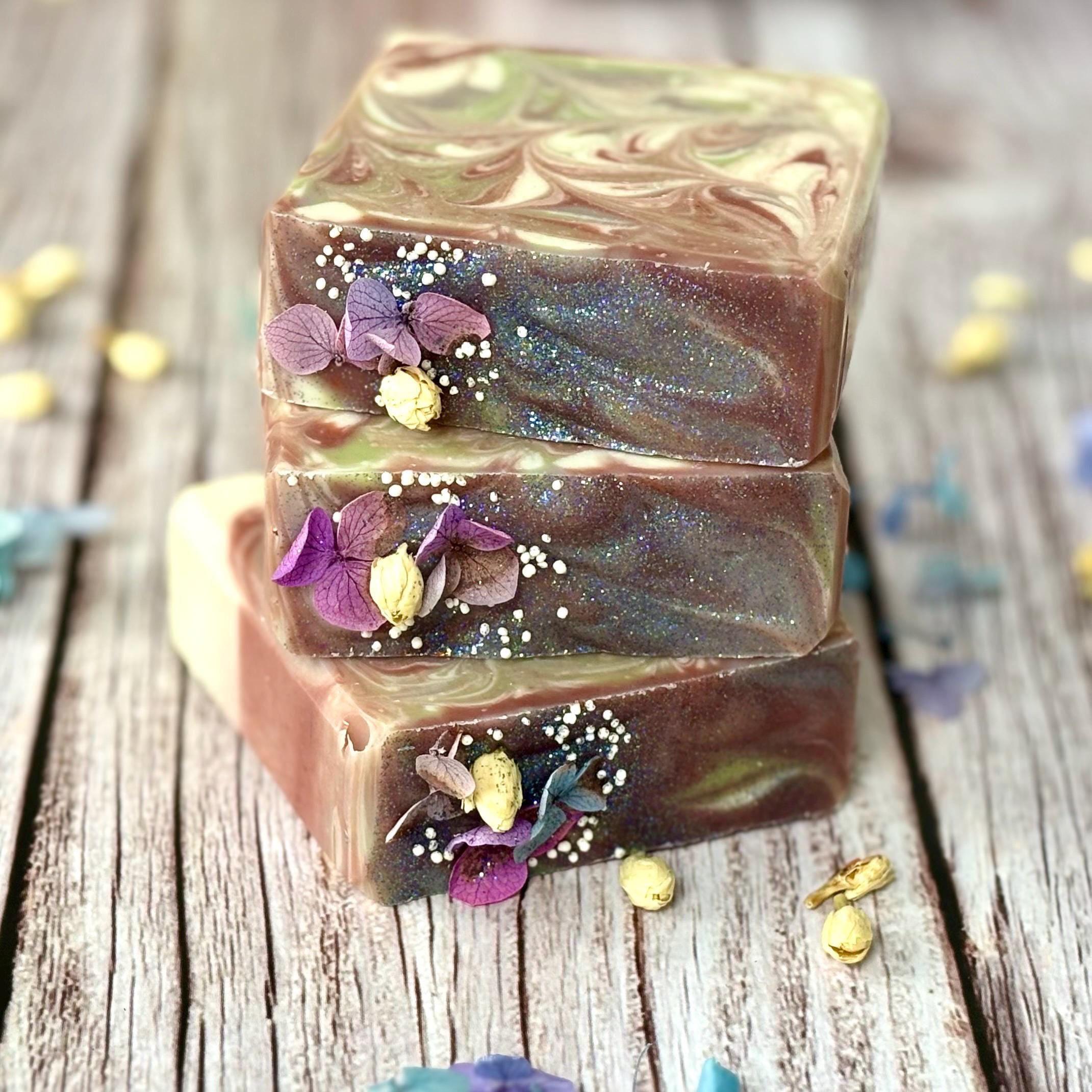 Artisan Handcrafted Soap, Handmade Natural Face Soap, Lilac & Wisteria ...