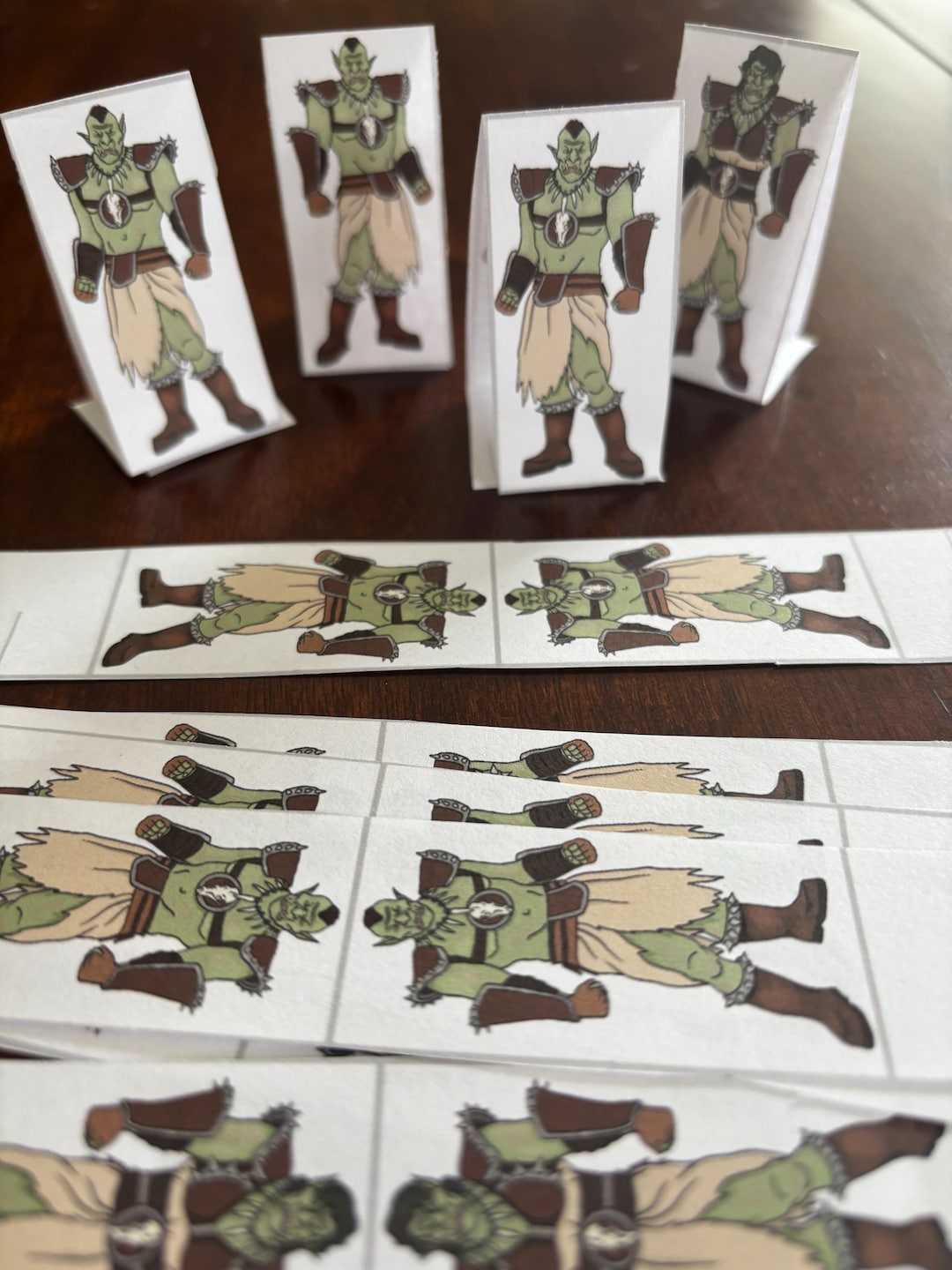 Orc Miniatures TTRPG - Printable Download - Tabletop - Etsy