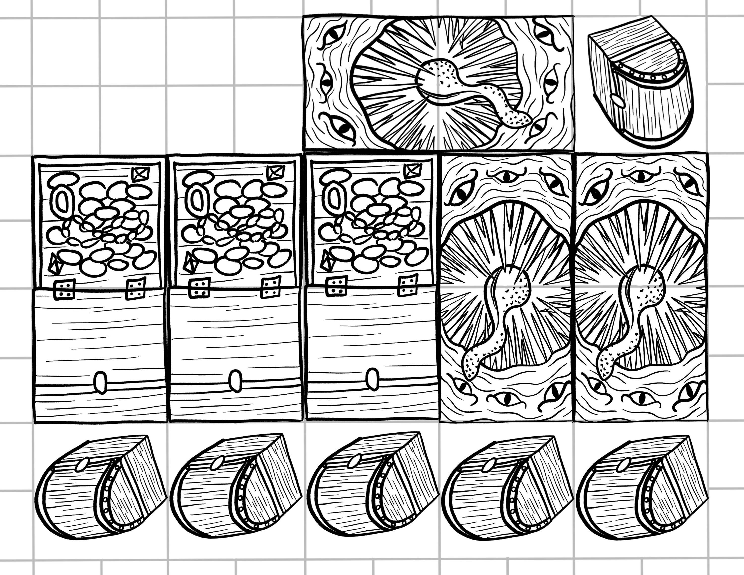 Hidden Object Monster - TTRPG - Printable Digital Download - Treasure ...