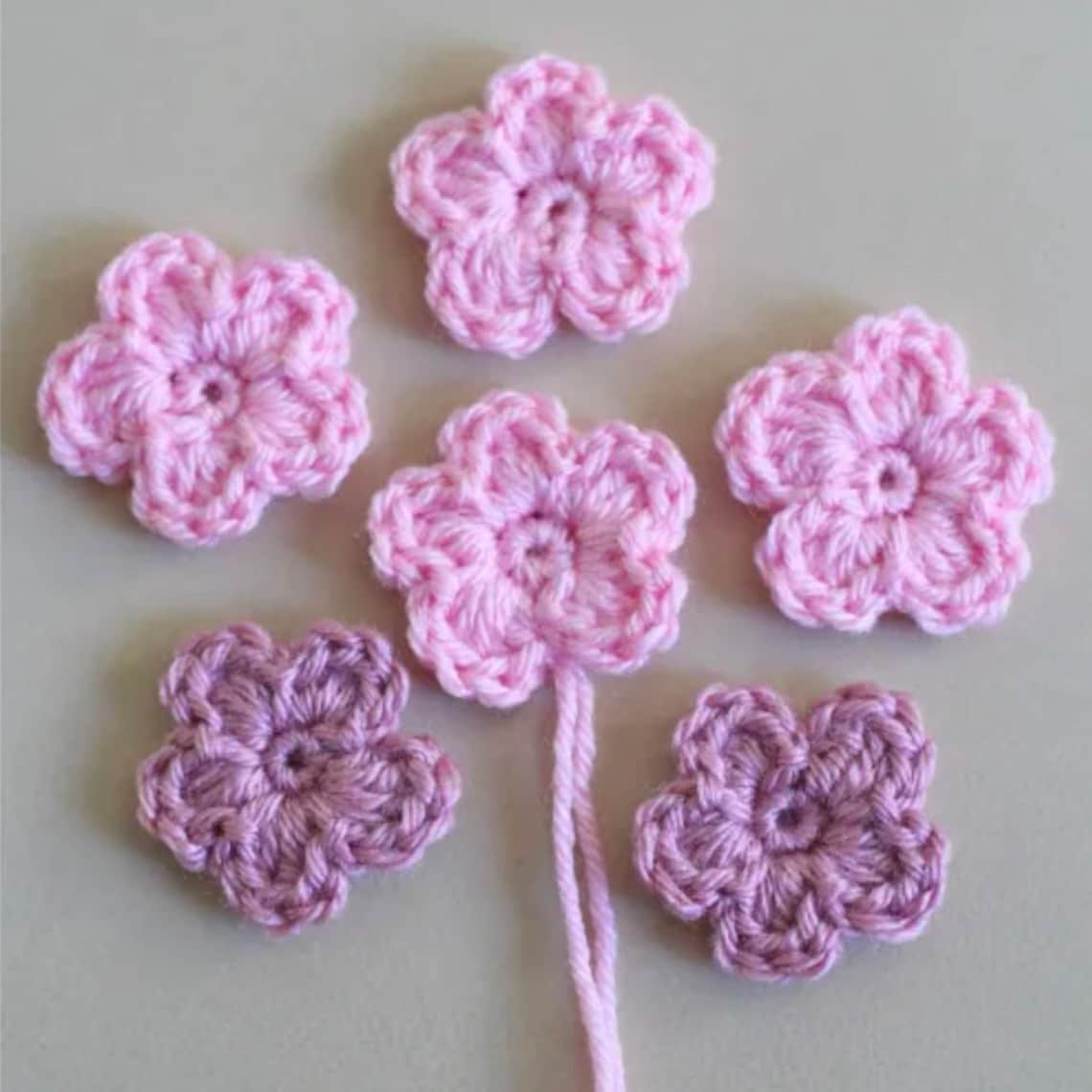 Crochet Flower Pattern PDF – Easy Crochet Pattern Tutorial for ...