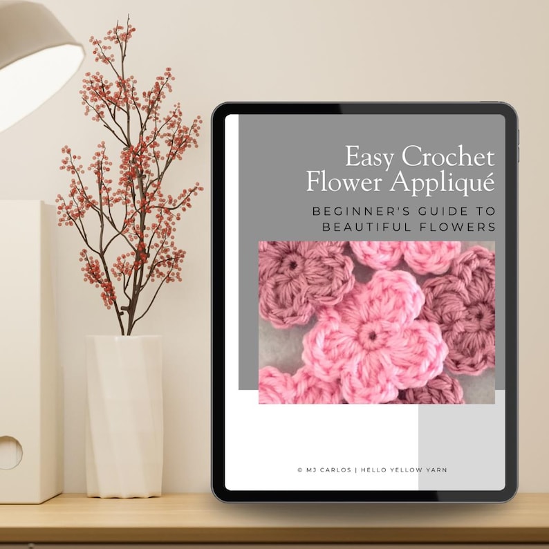 Crochet Flower Pattern PDF – Easy Crochet Pattern Tutorial for ...