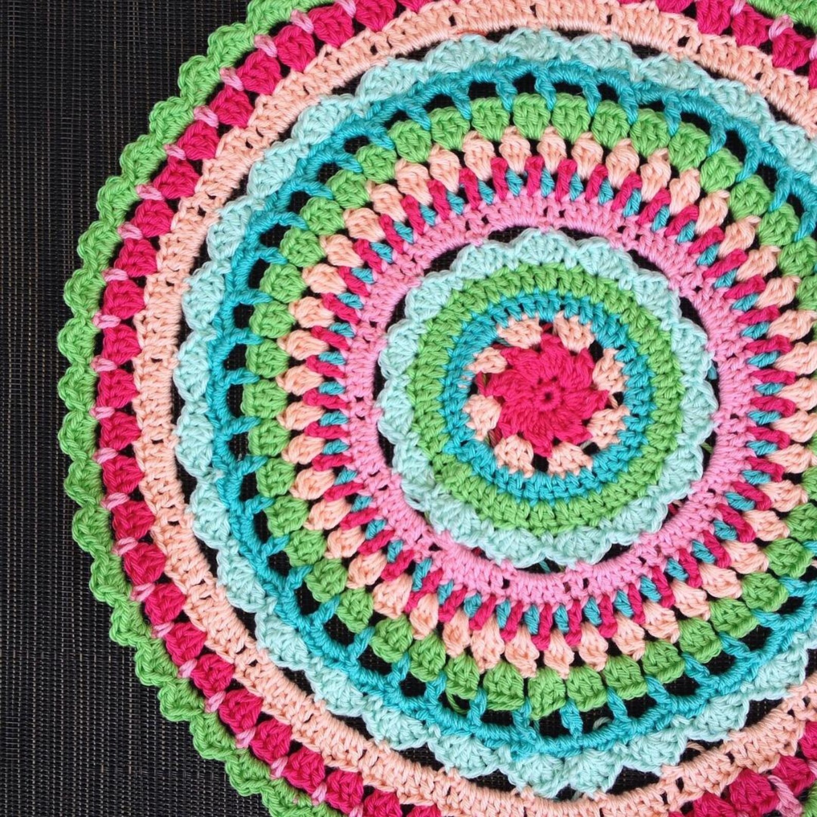 Mandala Crochet Pattern PDF | Easy DIY Tutorial for Beginners ...