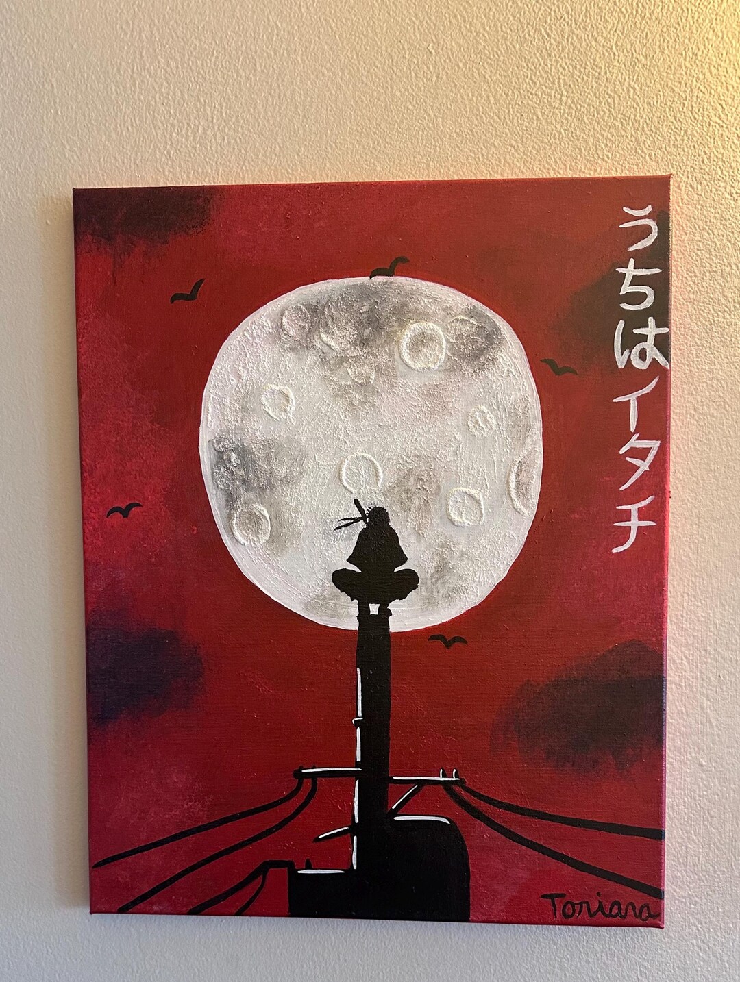 Itachi Uchiha Painting (texture) - Etsy