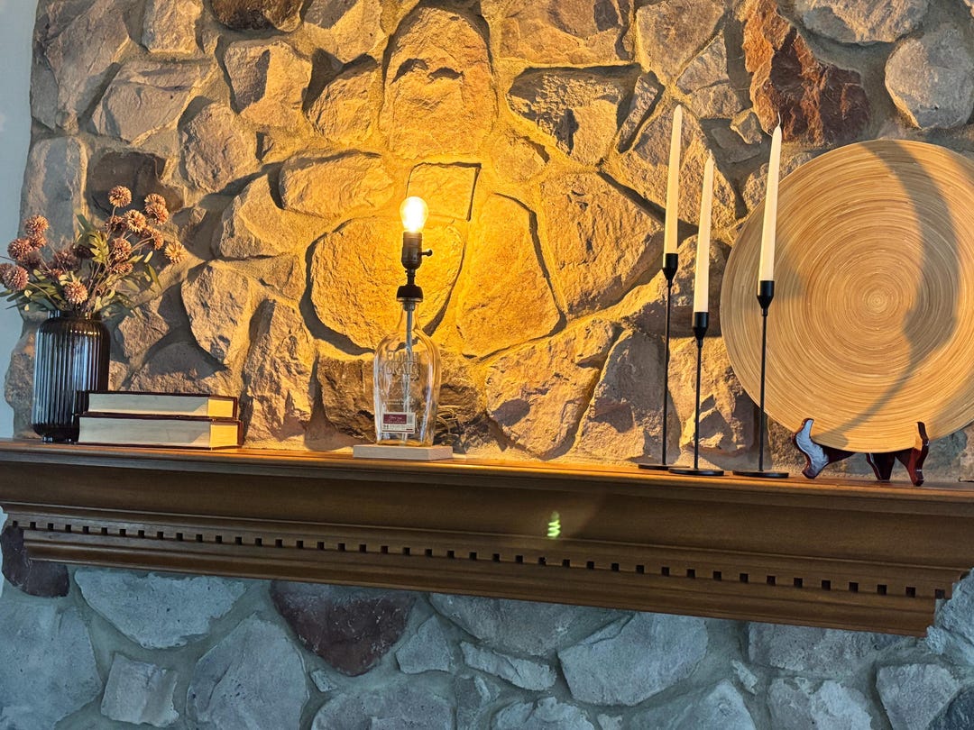 Bourbon Bottle Lamp - Angels Envy Small Batch - Etsy