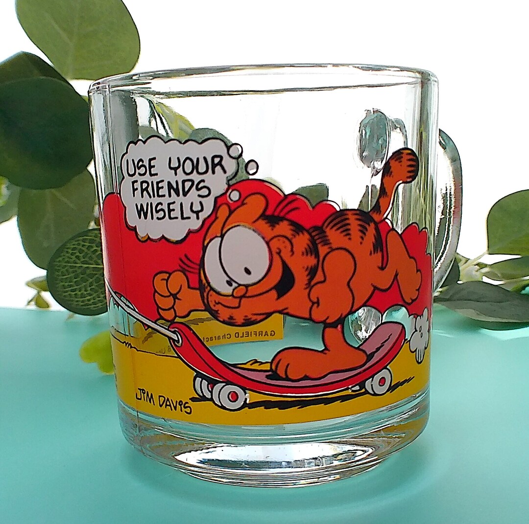 Vintage Garfield Cup 1978 Jim Davis Mcdonalds - Etsy