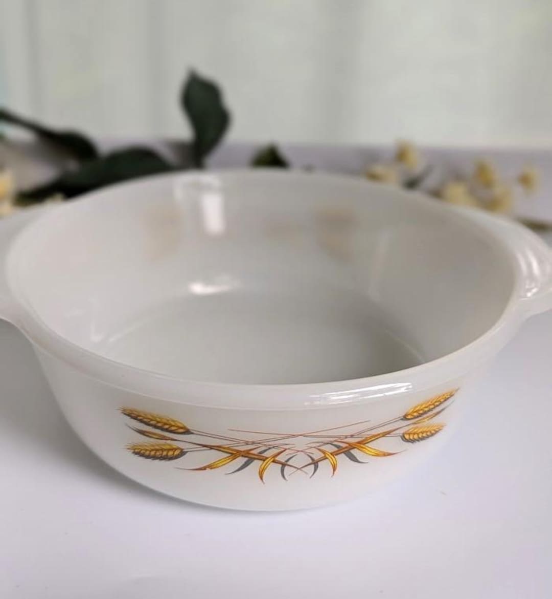 Vintage Anchor Hocking Wheat Pattern Casserole Baking Dish - Etsy