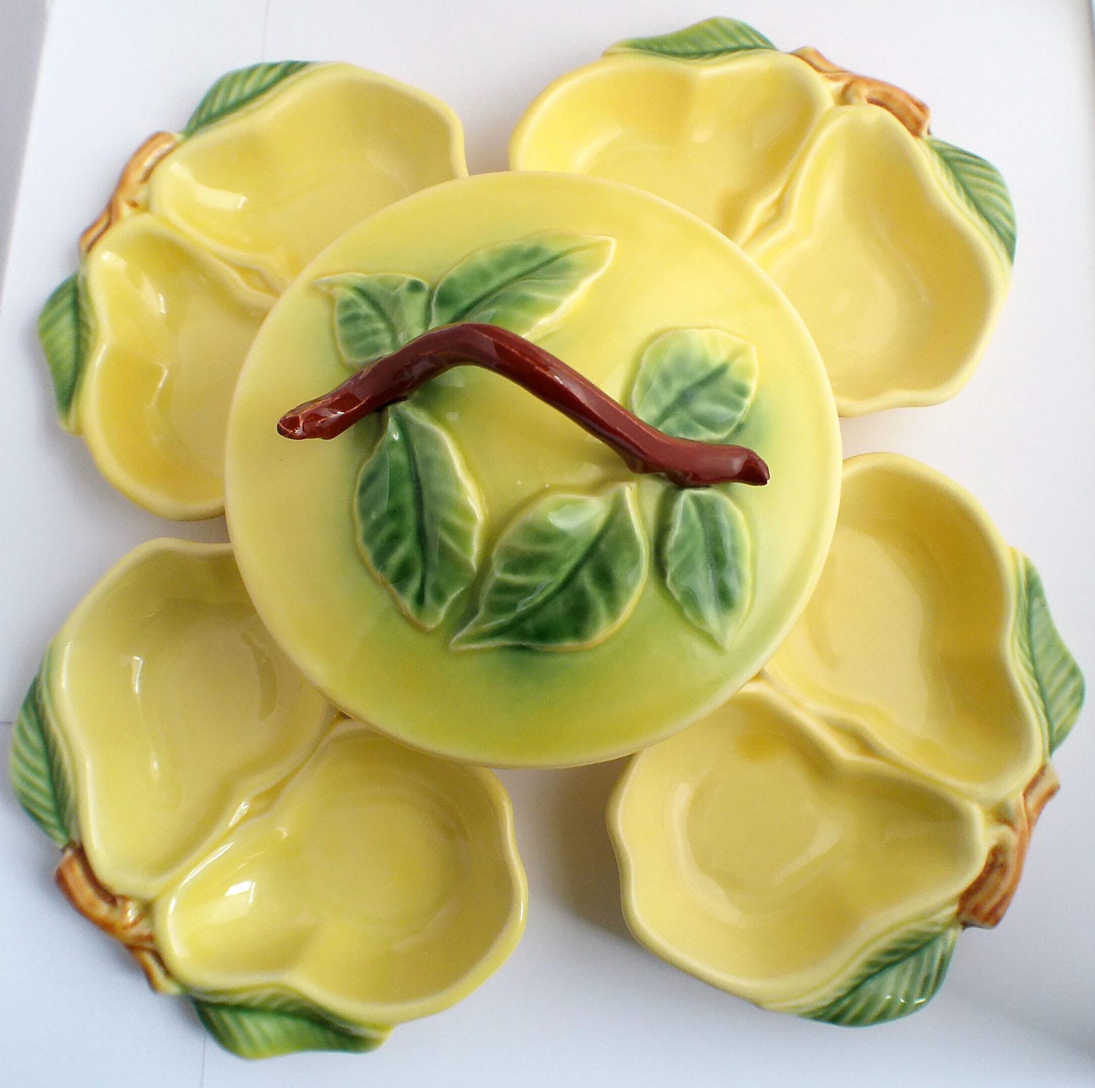 Belmar California Pottery 6 Piece Serving Dishes Pear Shape - Etsy