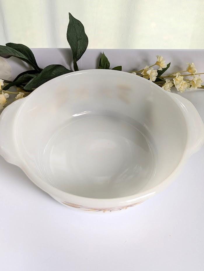 Vintage Anchor Hocking Wheat Pattern Casserole Baking Dish - Etsy