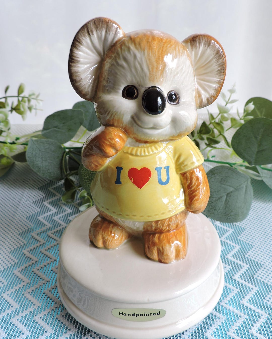 Vintage Wind-up Bear Music Box Japan - Etsy