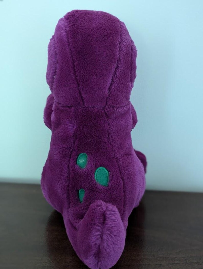 Barney the Purple Dinosaur Plush Toy - Etsy
