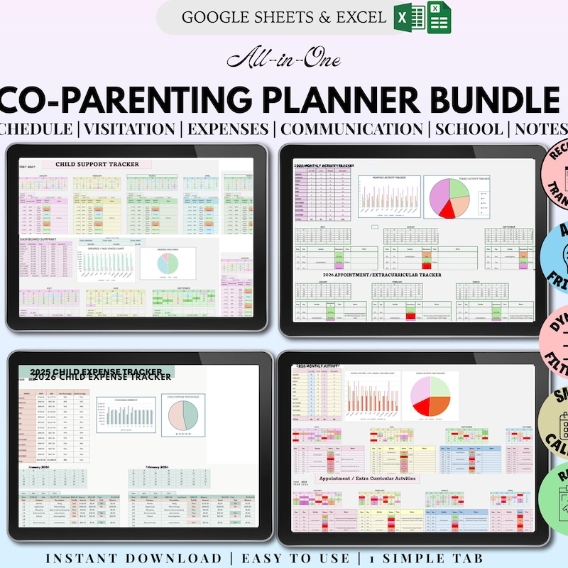 Custody Court Template - Etsy