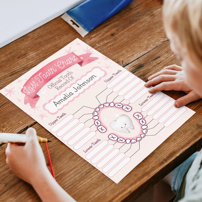 Tooth Fairy Letter, Tooth Fairy Note, Tooth Fairy Receipt and ...