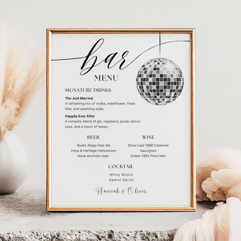 Disco Menu Bar - Etsy UK
