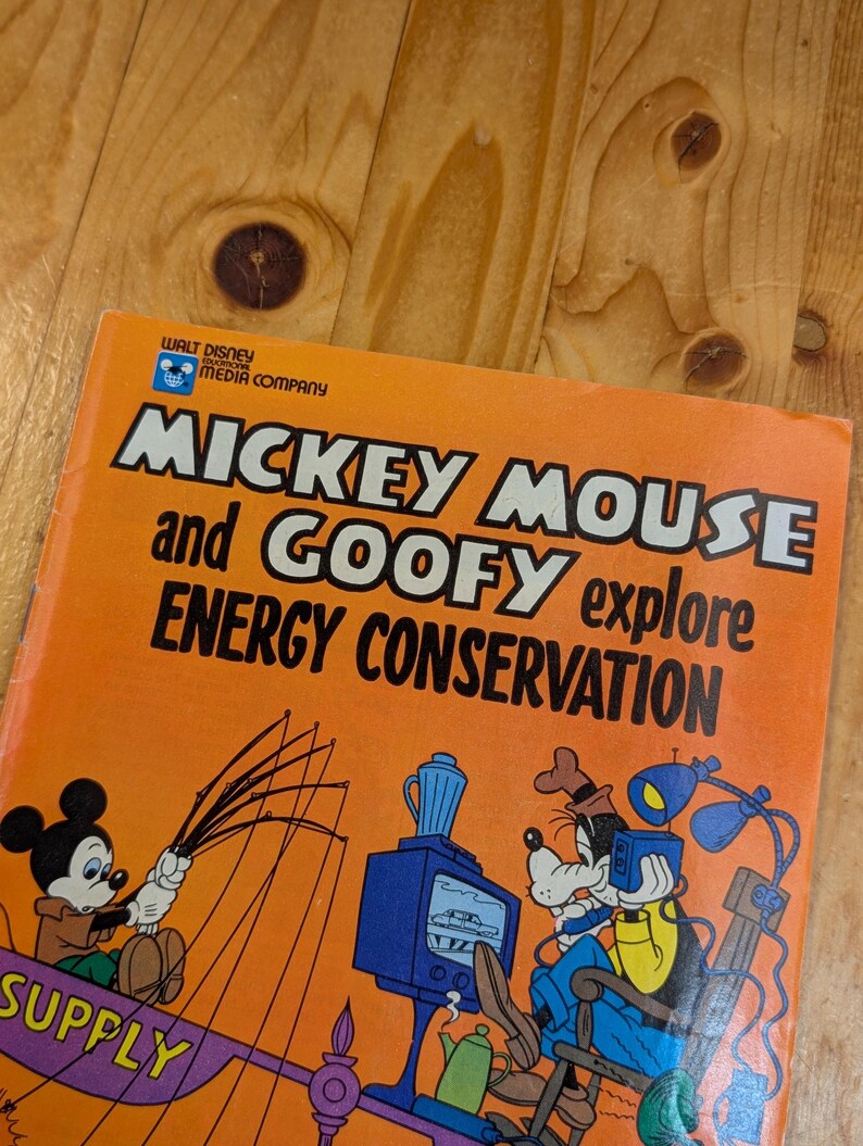 Mickey Mouse and Goofy Explore Energy Conservation (1976) Disney ...
