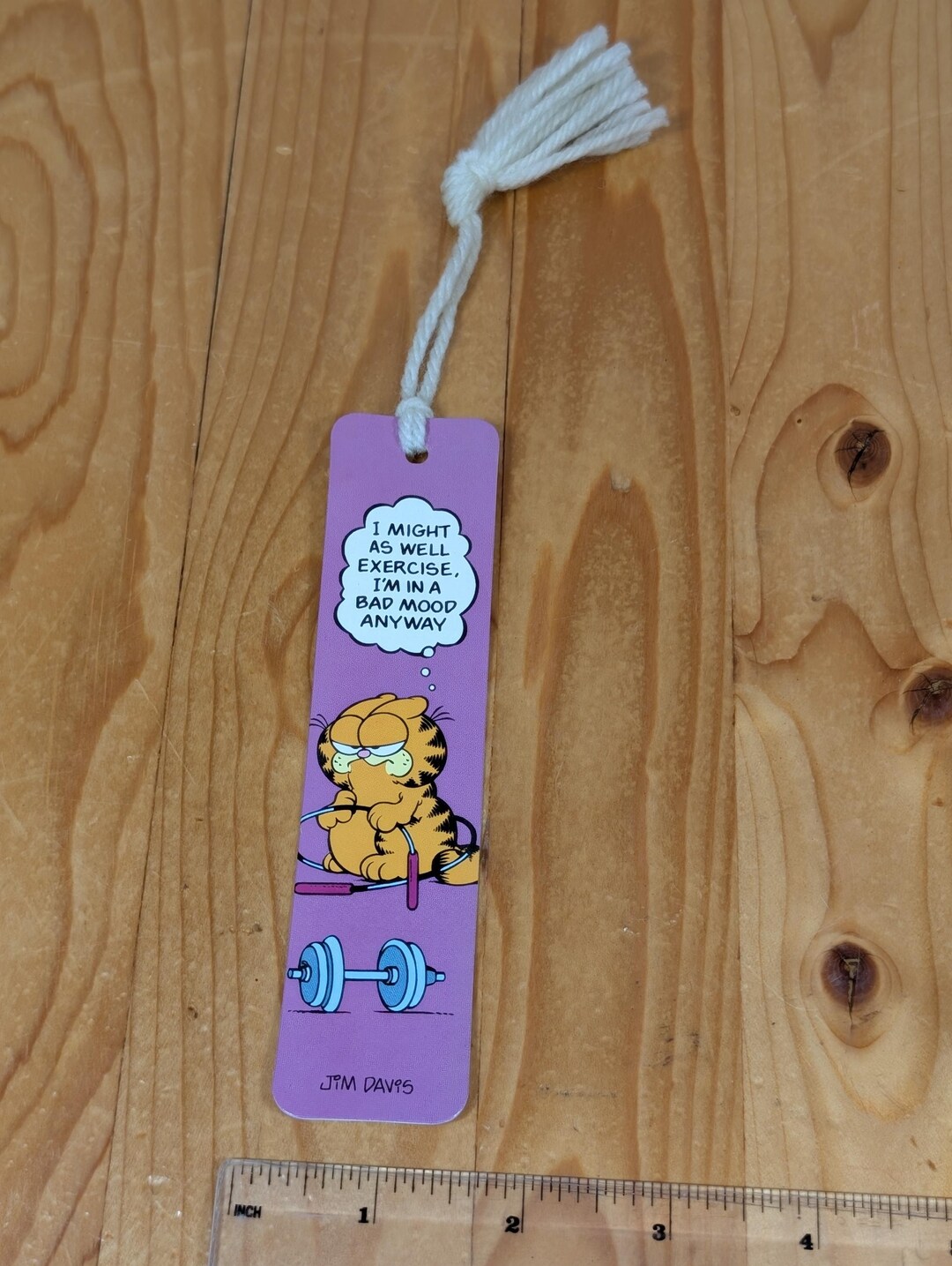 Garfield Bookmarks - Garfield 1978 Bookmark - Jim Davis - I Might as ...