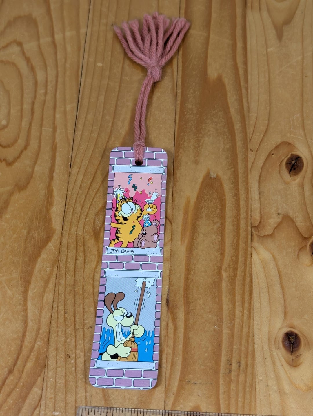 Garfield Bookmarks - Garfield 1978 Bookmark - Jim Davis - Etsy