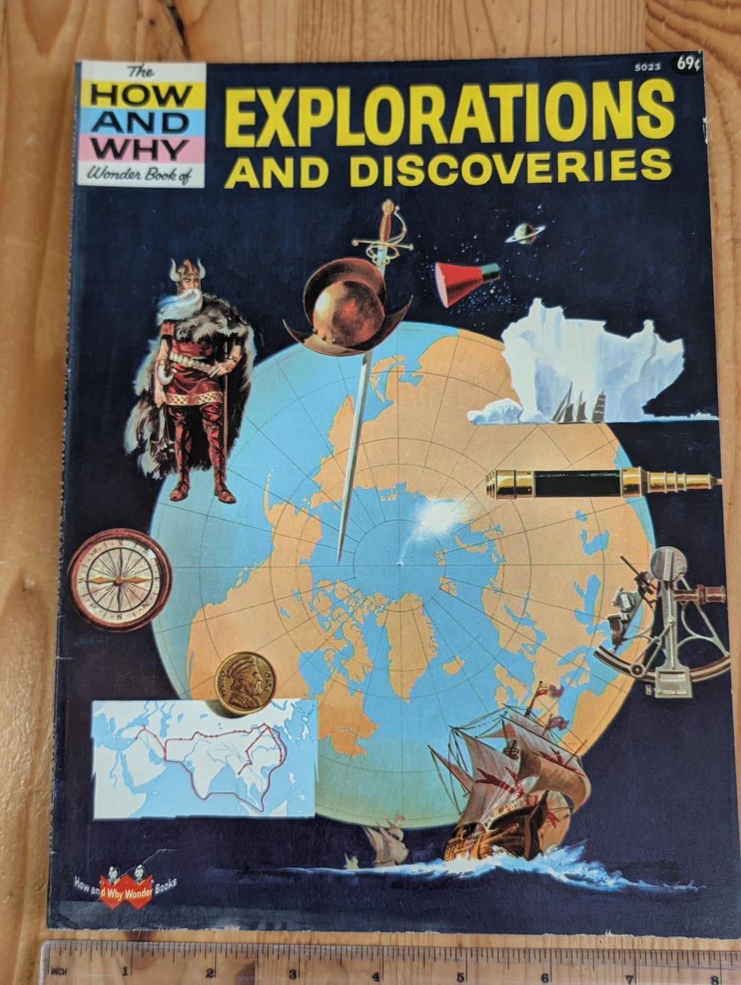 The How and Why Wonder Book of Explorations and Discoveries 1970's ...