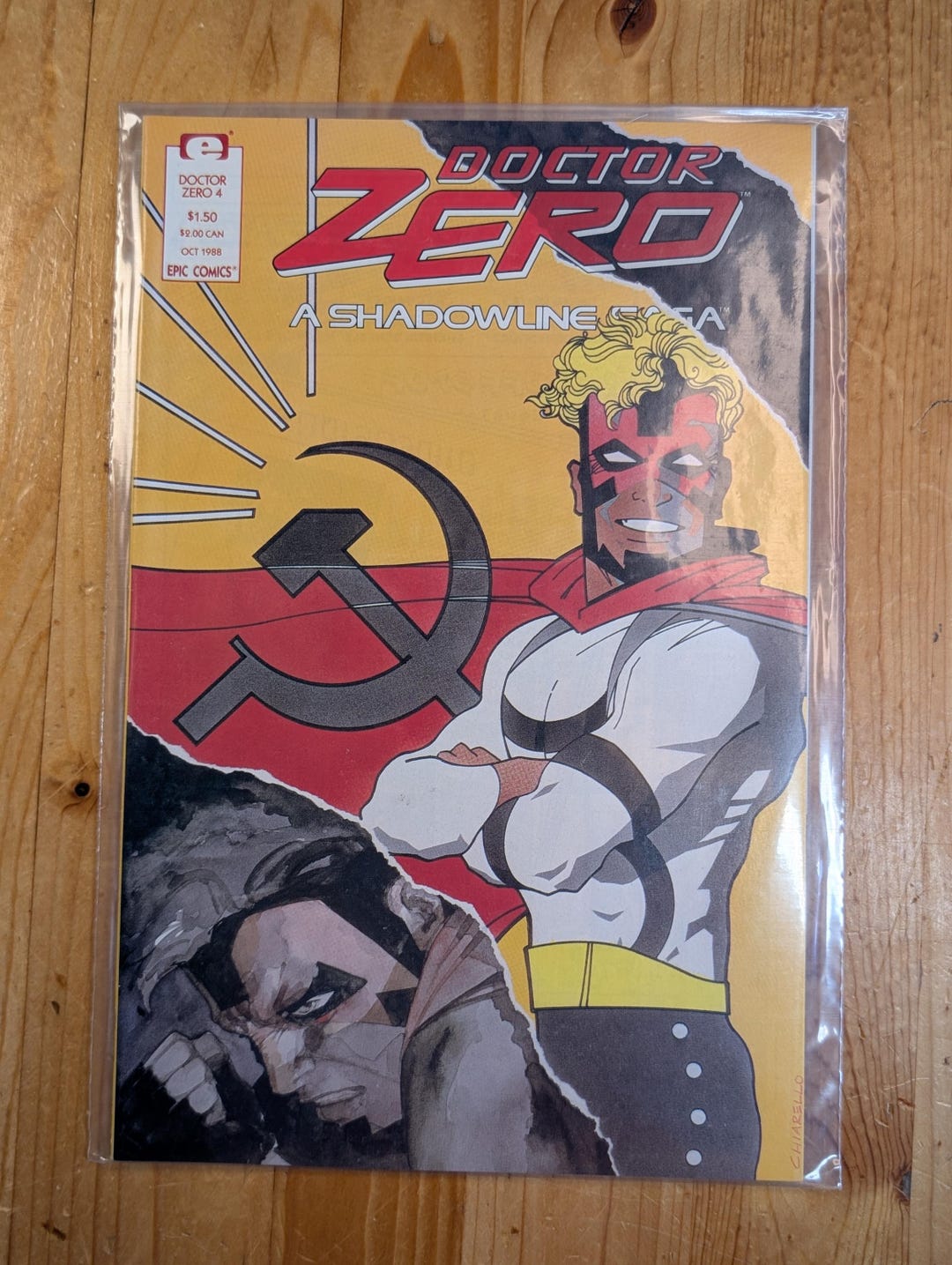 Doctor Zero #4 (1988) Epic Comics Shadowline Saga Mark Chiarello Cover ...