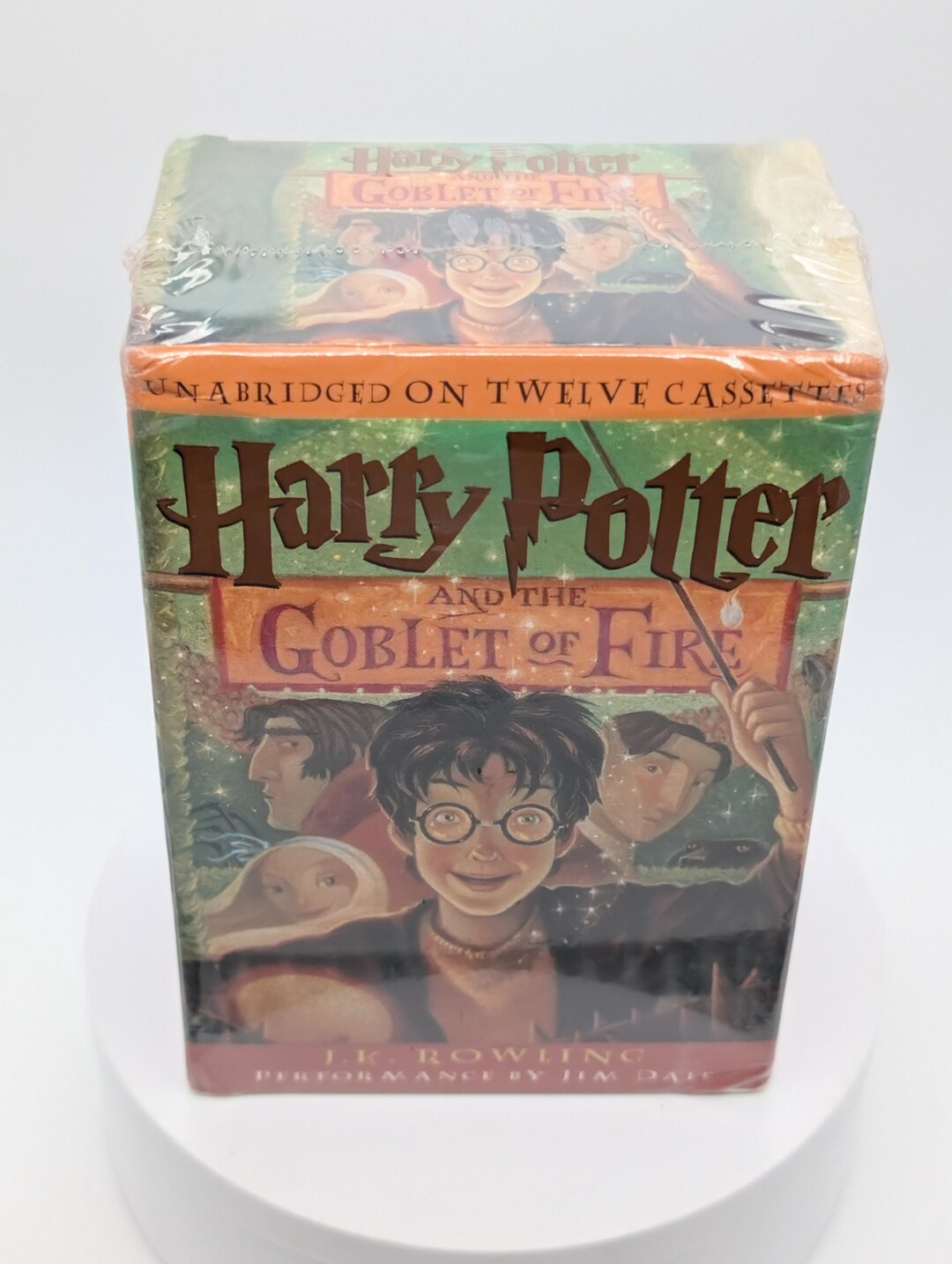 Sealed Harry Potter and the Goblet of Fire Audiobook - 12 Cassette Set ...