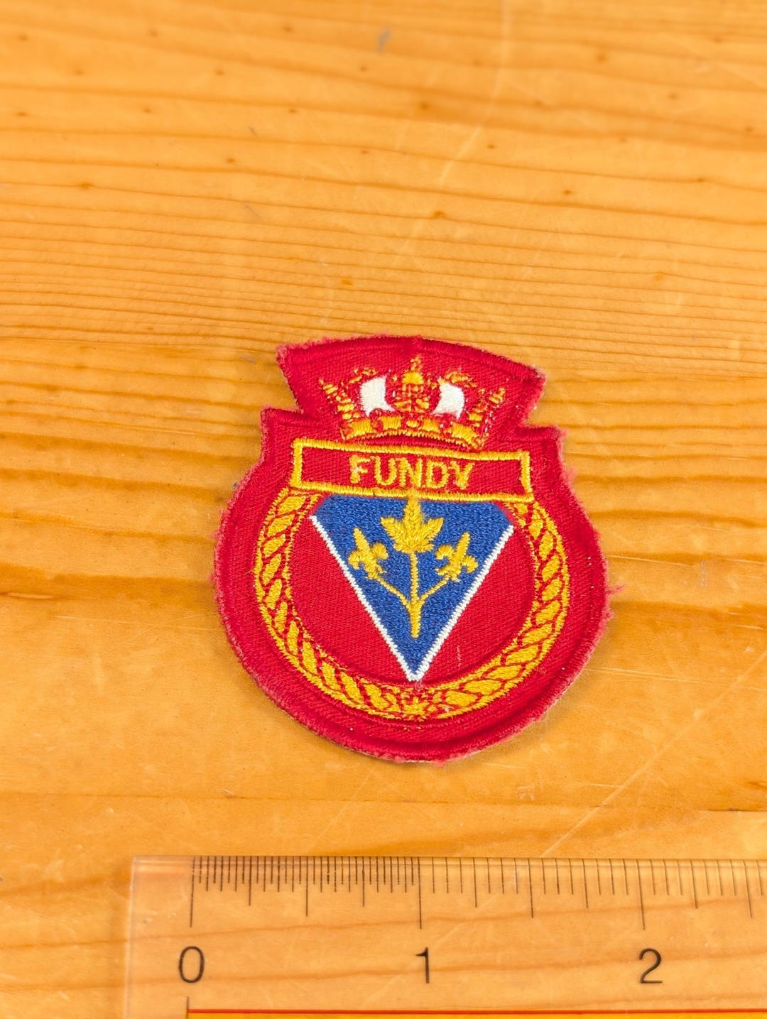 Sea Cadet Badge HMCS FUNDY Royal Canadian Navy - Etsy