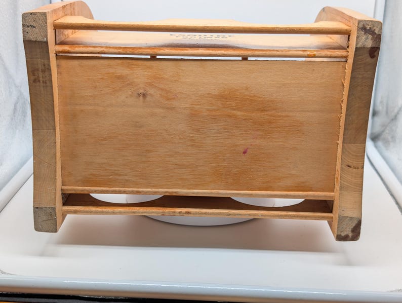 Vintage Esquire Footman De Luxe Wooden Shoe Shine Box, Mid Century ...
