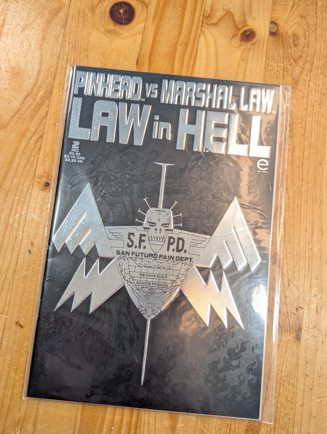 Pinhead Vs. Marshal Law: Law in Hell #2 (1993) Epic Comics | Silver ...
