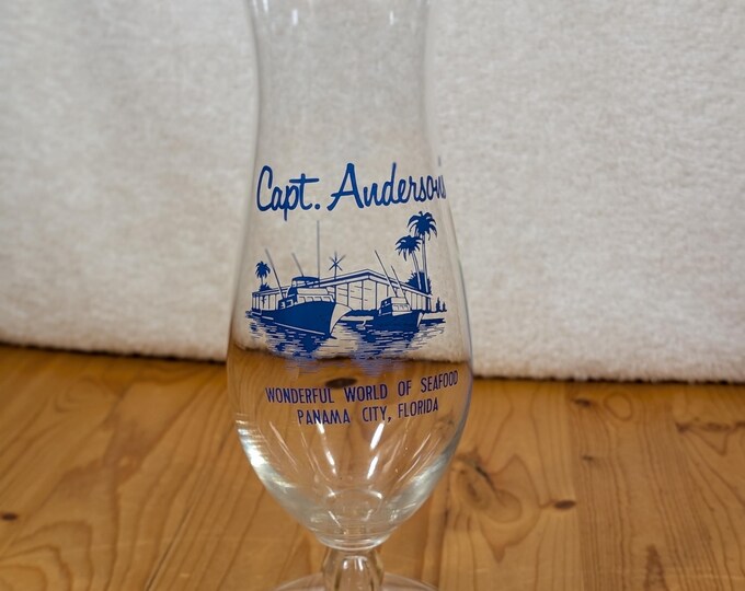 Captain Anderson Wonderful World of Seafood Hurricane Glass Panama City ...