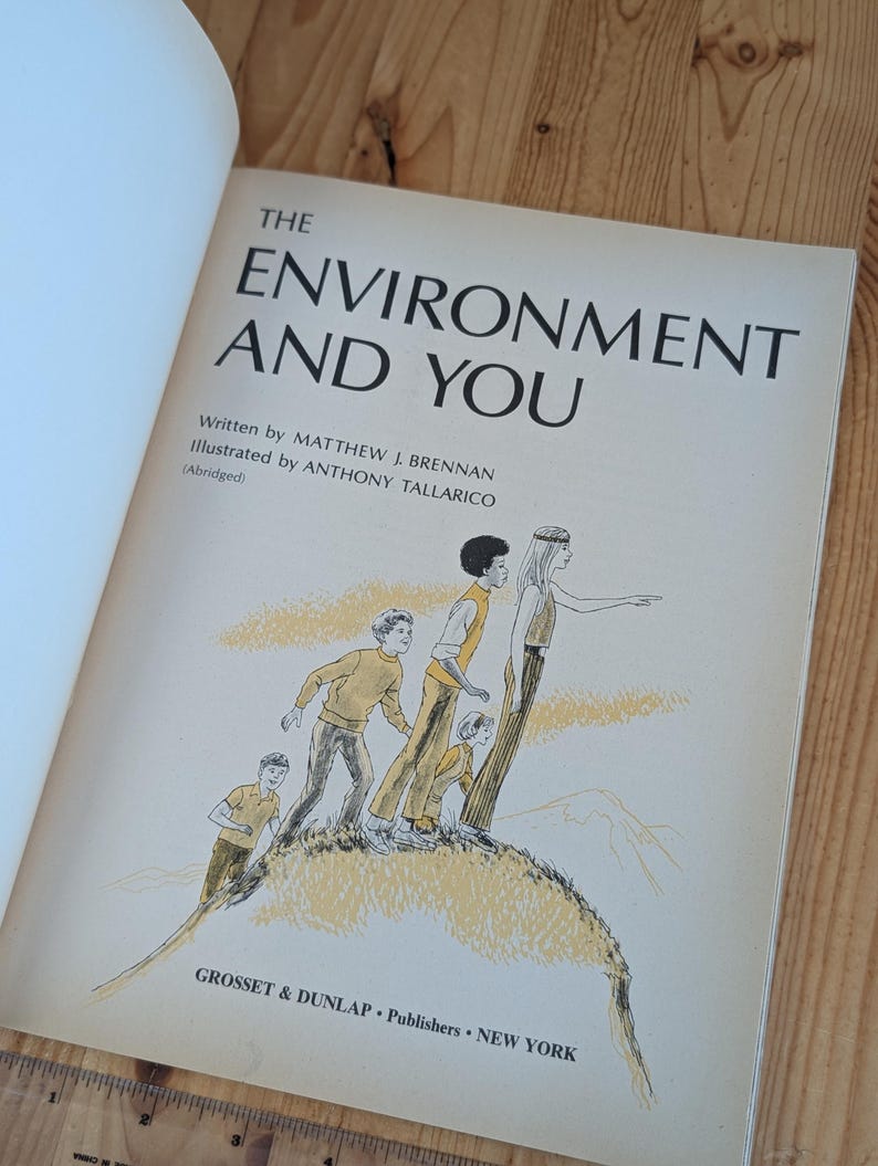 The How and Why Wonder Book of the Environment and You 1970's ...