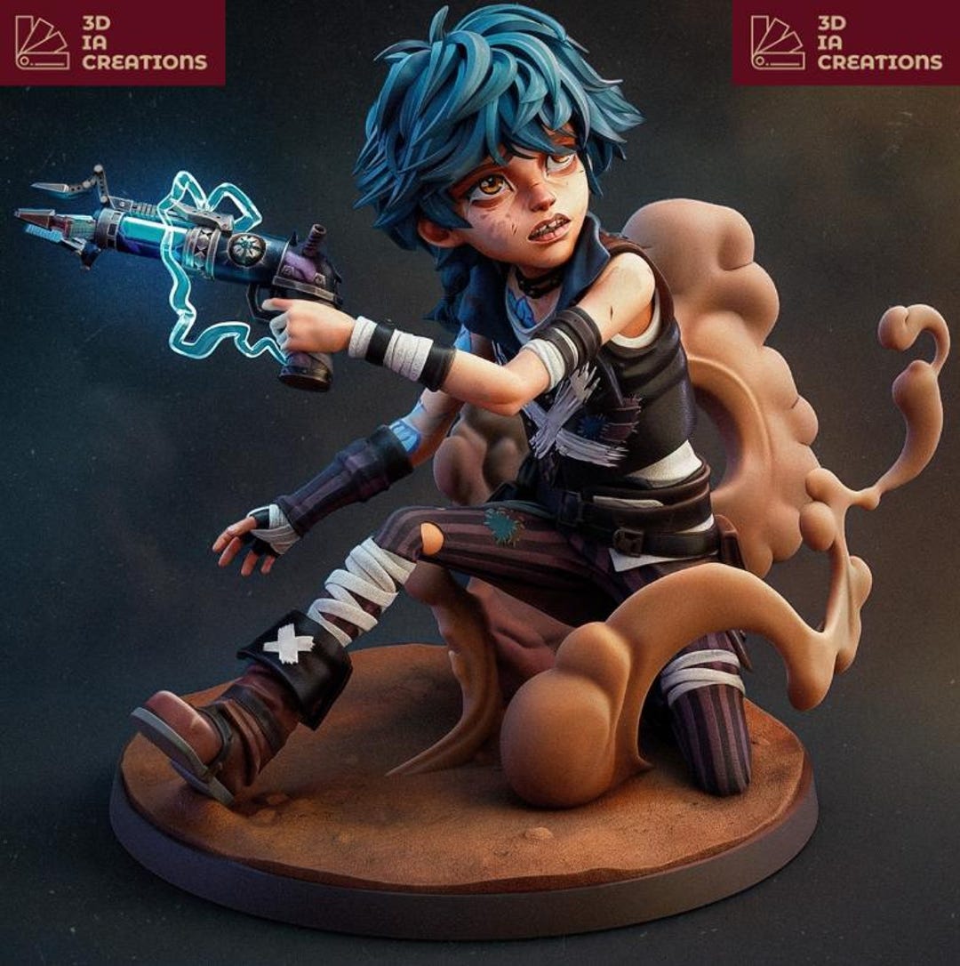 Arcane Isha High Detail 3D Print Model STL Fantasy Character 3D ...