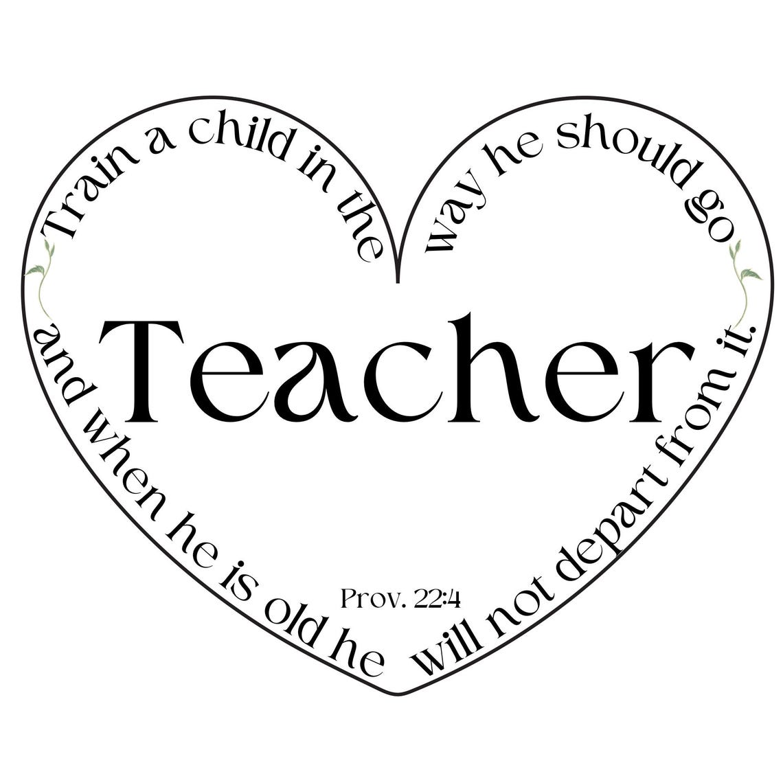 Teacher Proverbs 22 6 Svg - Etsy