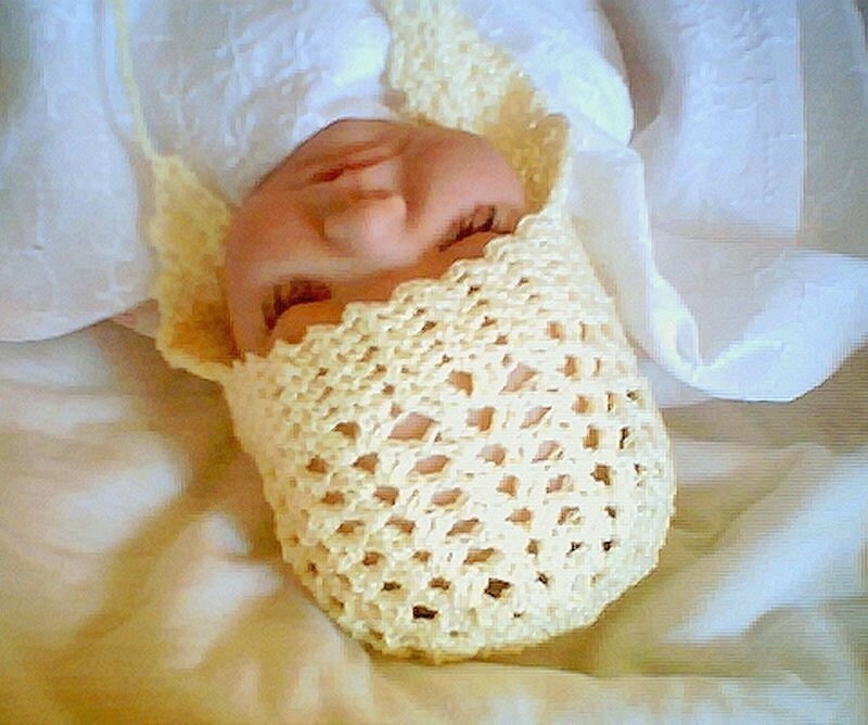 PDF Pattern 001 Baby Girl Pattern,crochet Earflap,infant Hat,reborn Hat ...