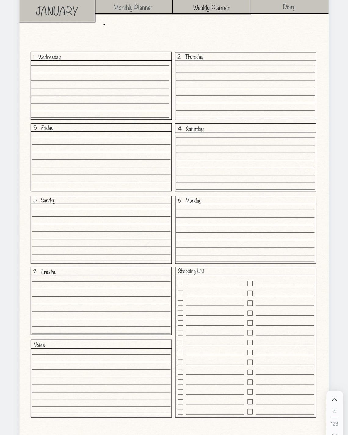 2025 Clean & Simple Planner Minimalist Yearly Planner for Organized ...