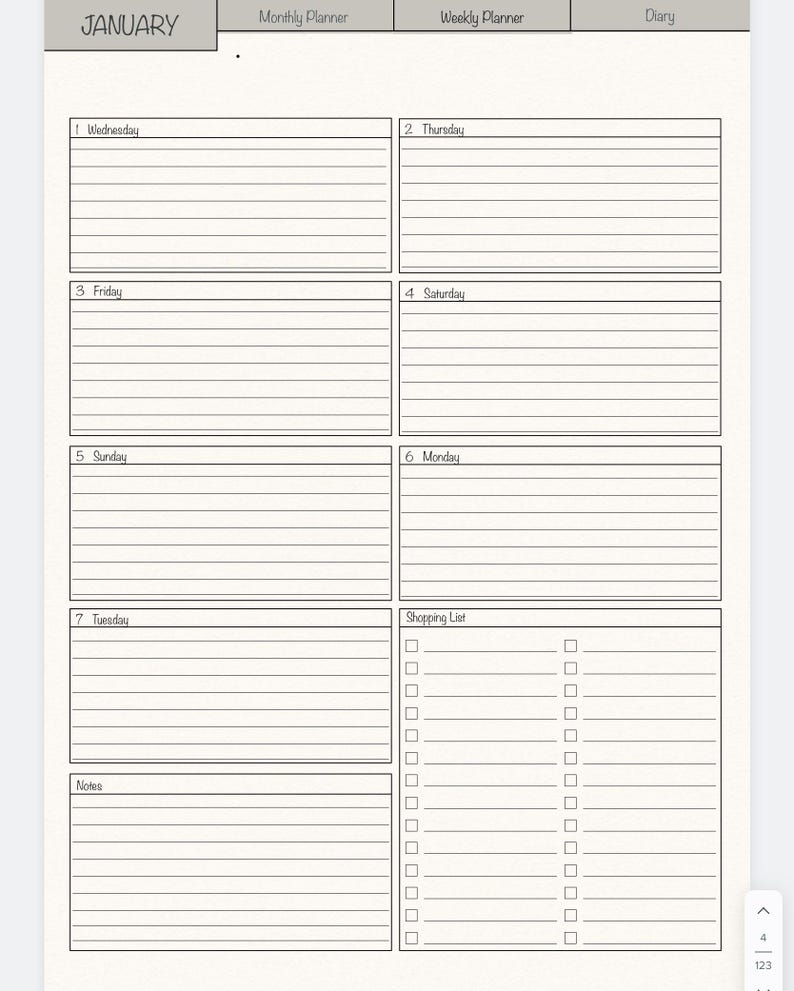 2025 Clean & Simple Planner Minimalist Yearly Planner for Organized ...