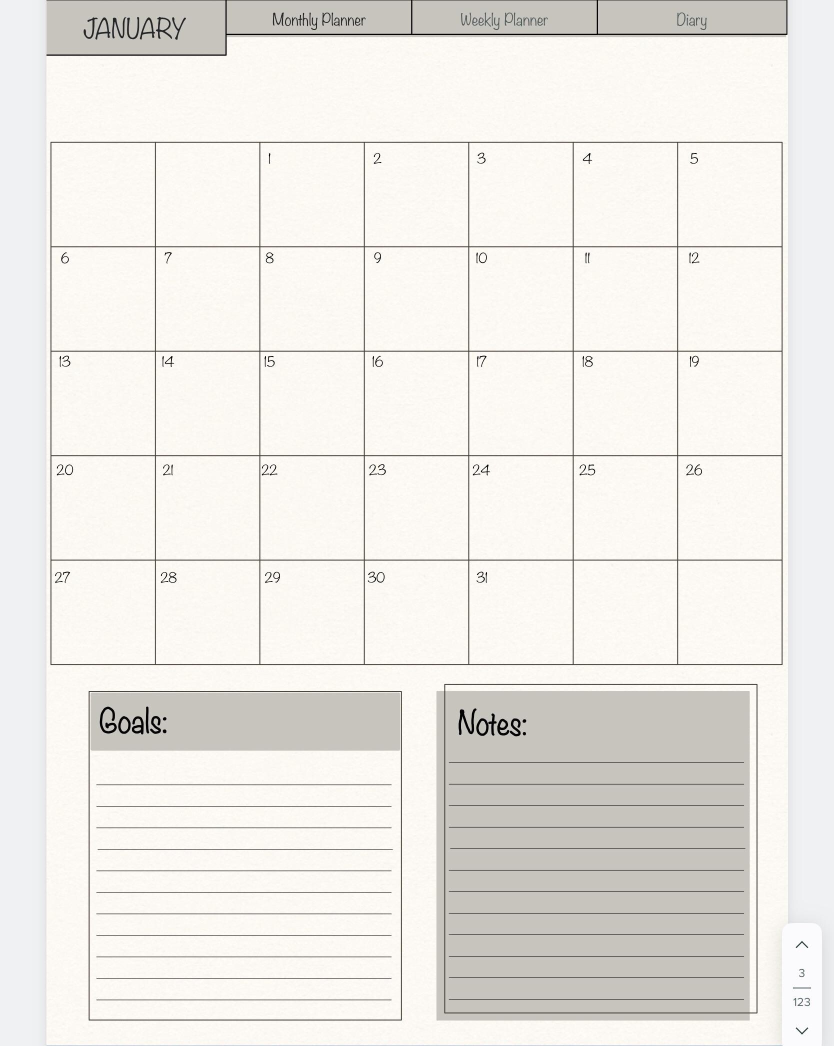 2025 Clean & Simple Planner Minimalist Yearly Planner for Organized ...