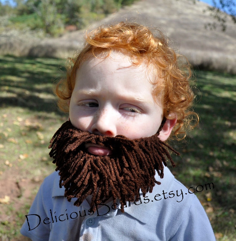 Baby Size Yarn Beards (8 Color Options) - Etsy