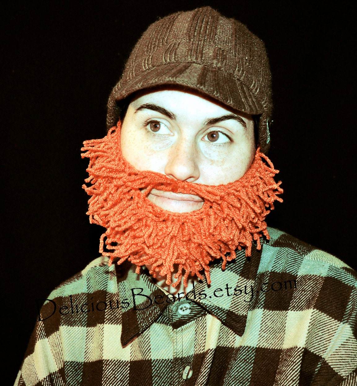 Adult Size Yarn Beards (8 Color Options) - Etsy