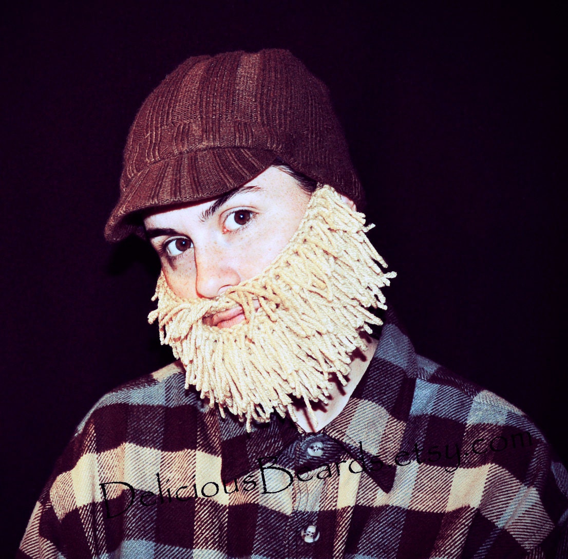 Adult Size Yarn Beards (8 Color Options) - Etsy