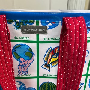 Fun and Games Large Reversible Oilcloth Tote - Etsy