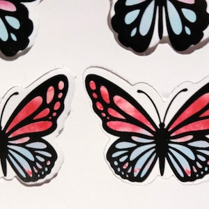 Butterfly Sticker Set 30ct - Etsy