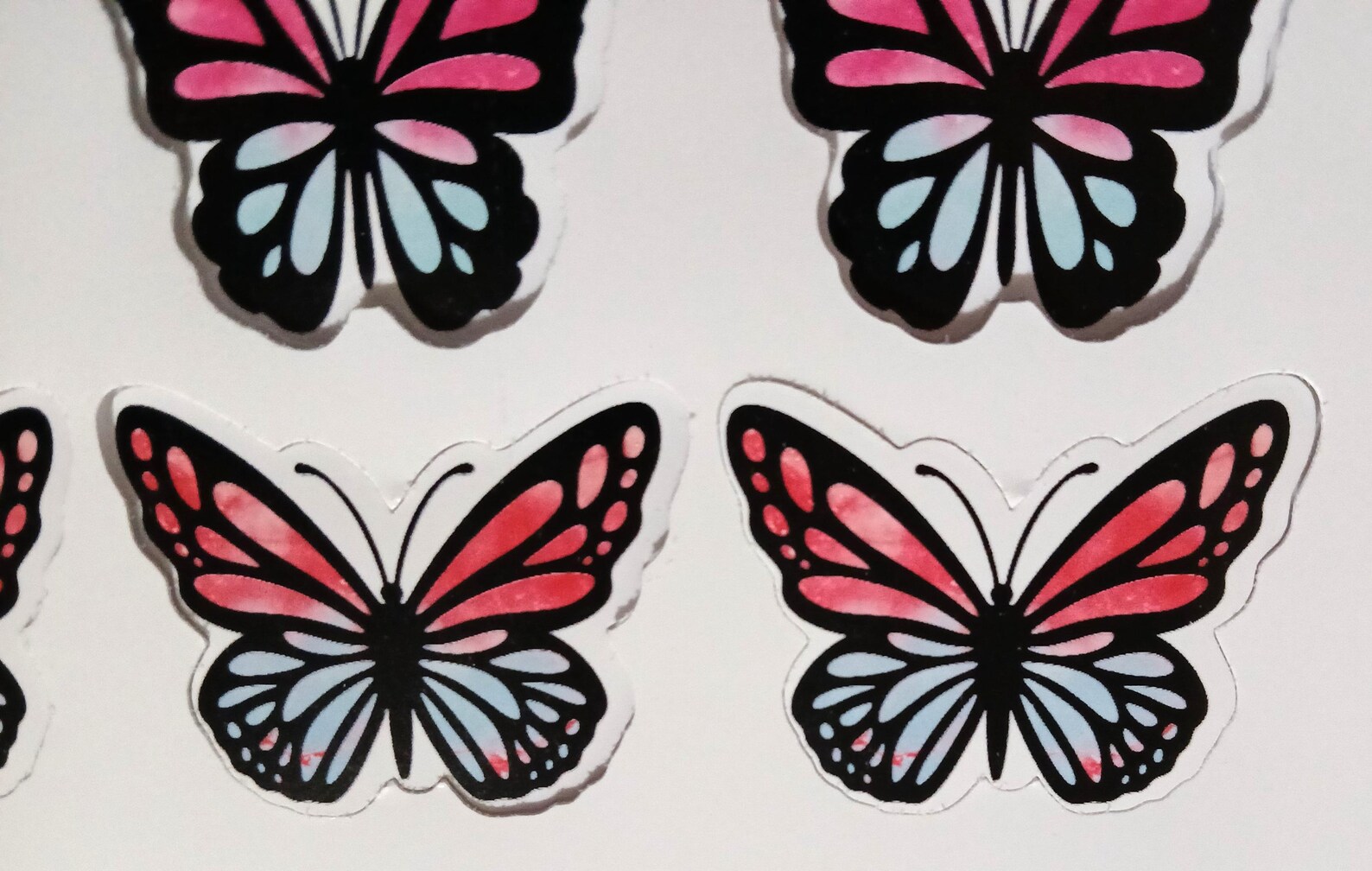 Butterfly Sticker Set 30ct - Etsy