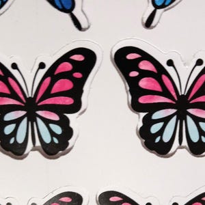Butterfly Sticker Set 30ct - Etsy