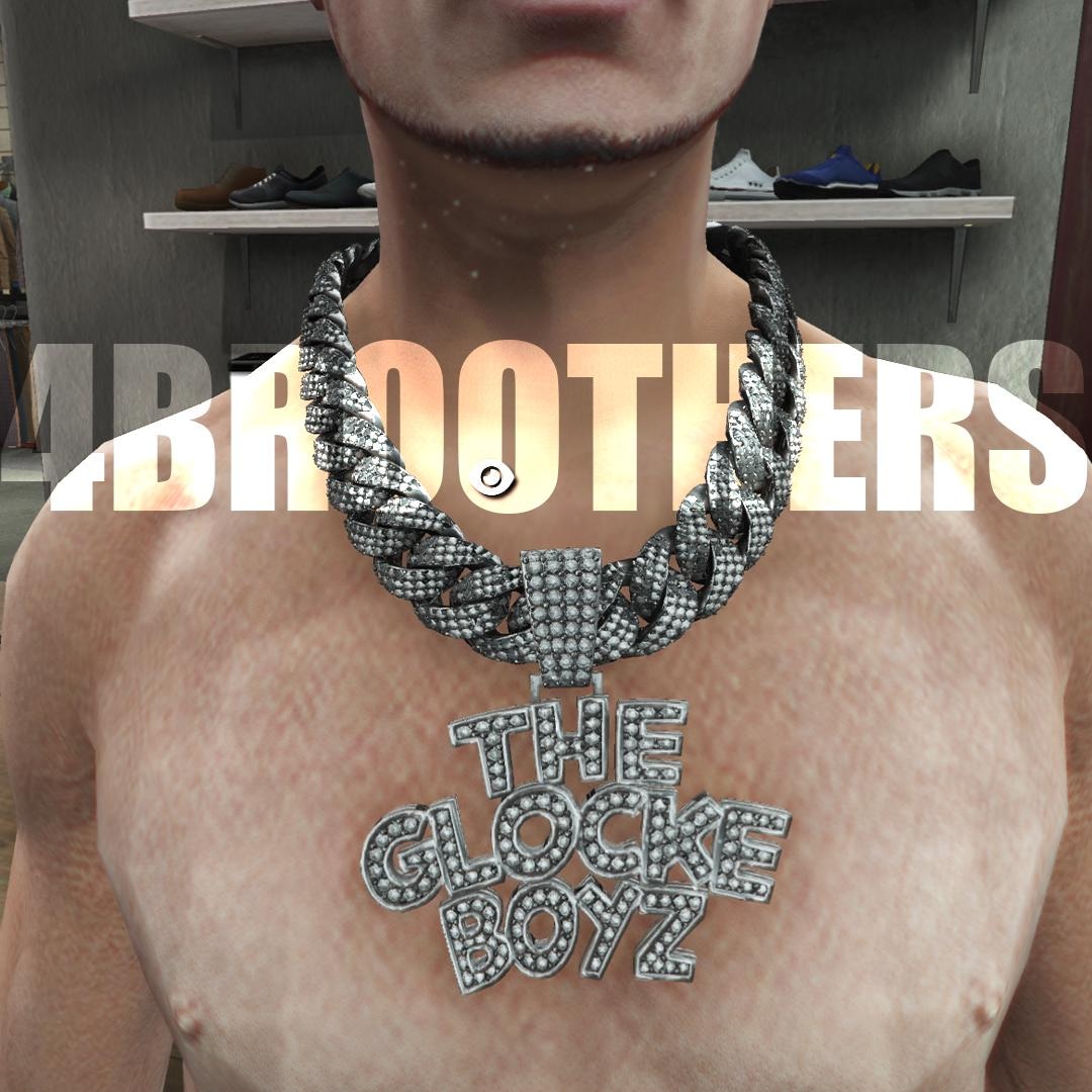 Fivem Ready Glocke Boyz Chain Bling, Hiphop Diamond Chain for Your ...