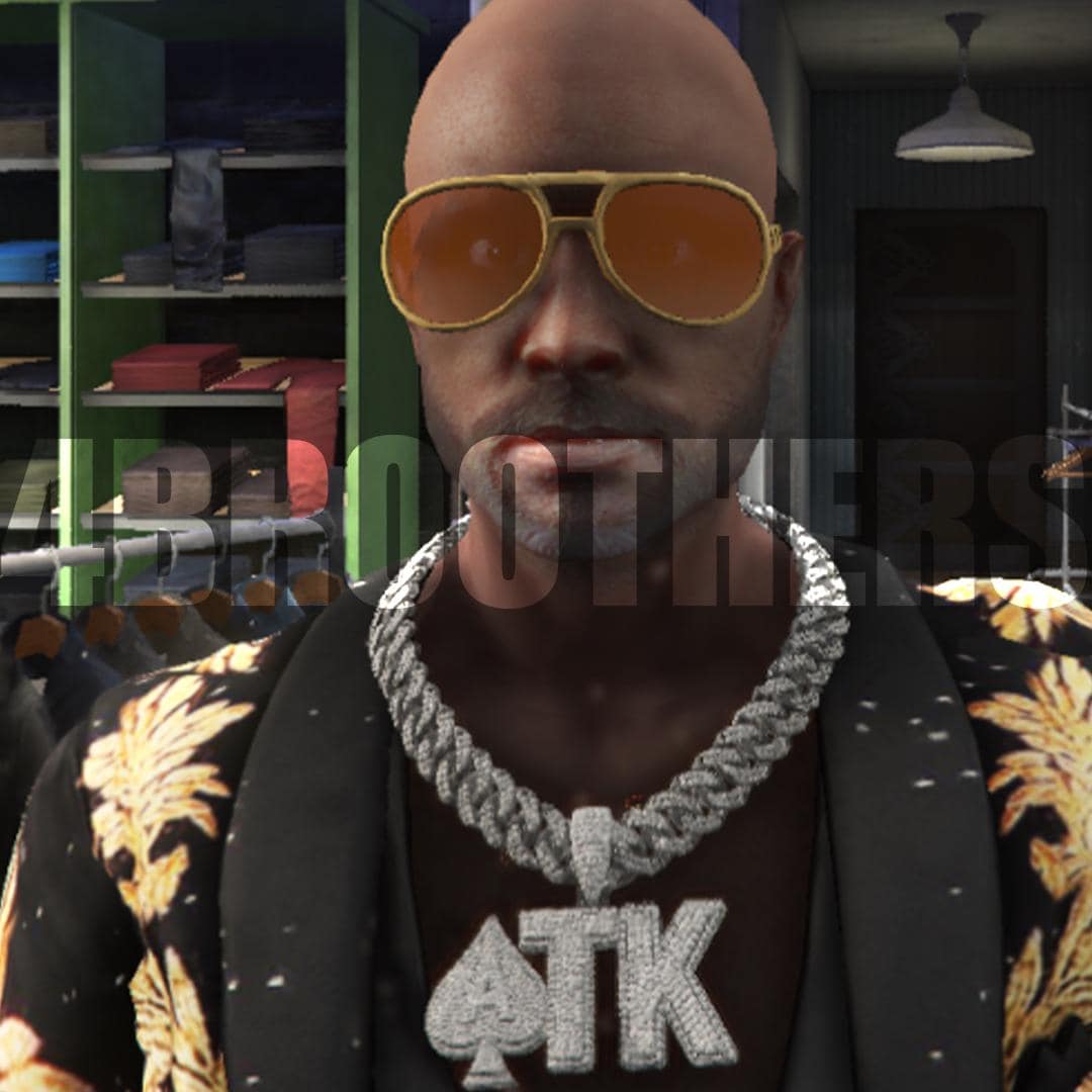 Fivem Ready ATK Chain Bling, Hiphop Diamond Chain for Your Server - Etsy