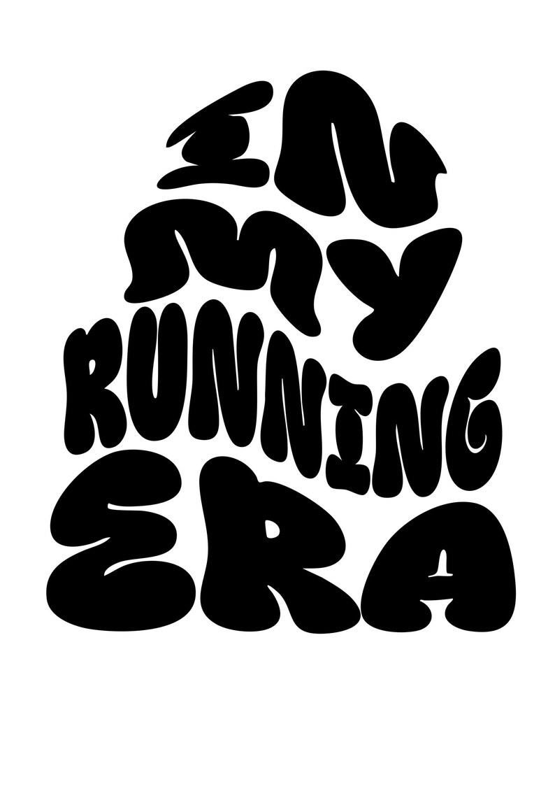 In My Running Era - Shirt Vector, SVG, PDF, JPG Downloadable - Etsy